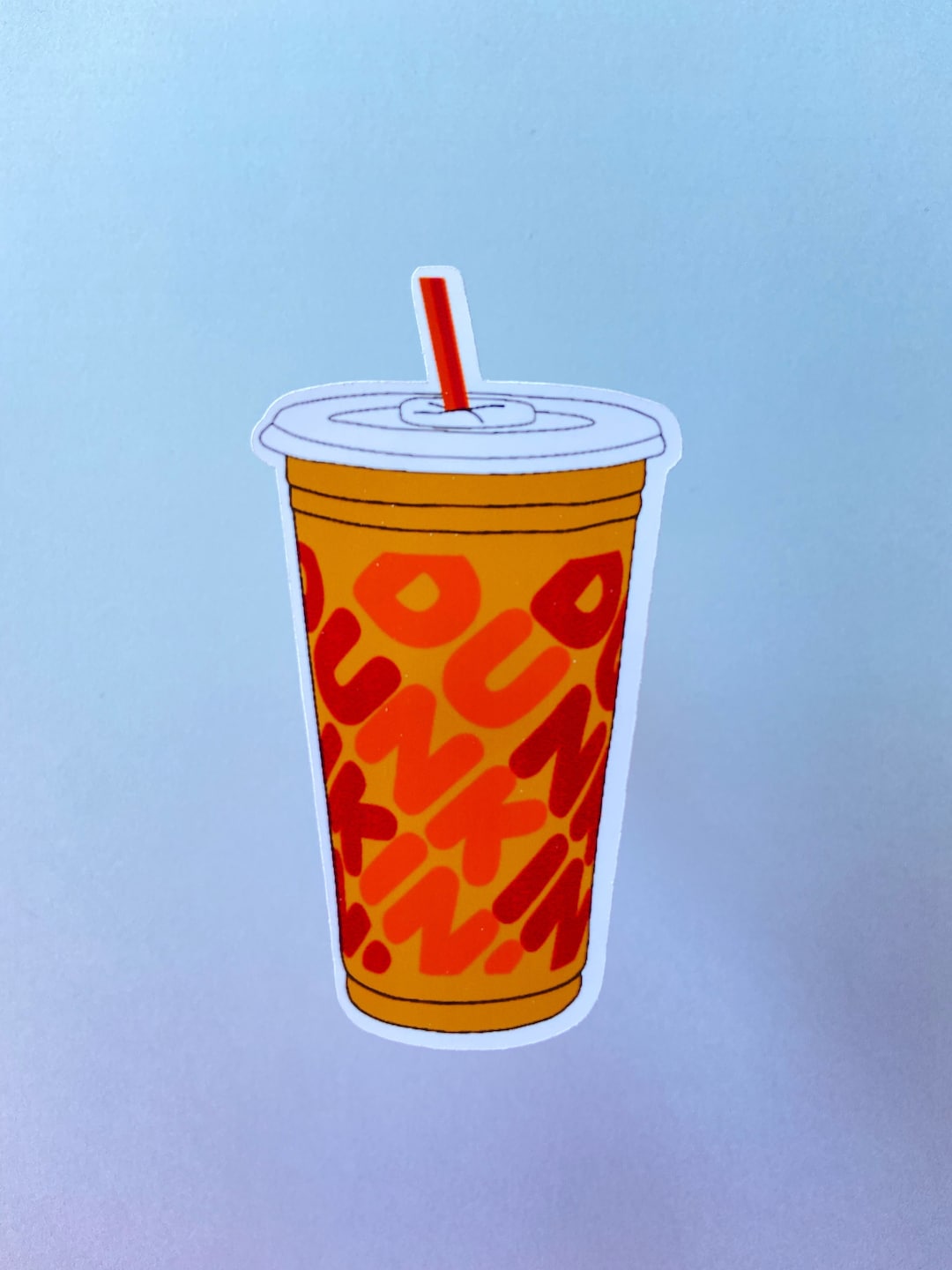 Dunkin Donuts Sticker - Etsy