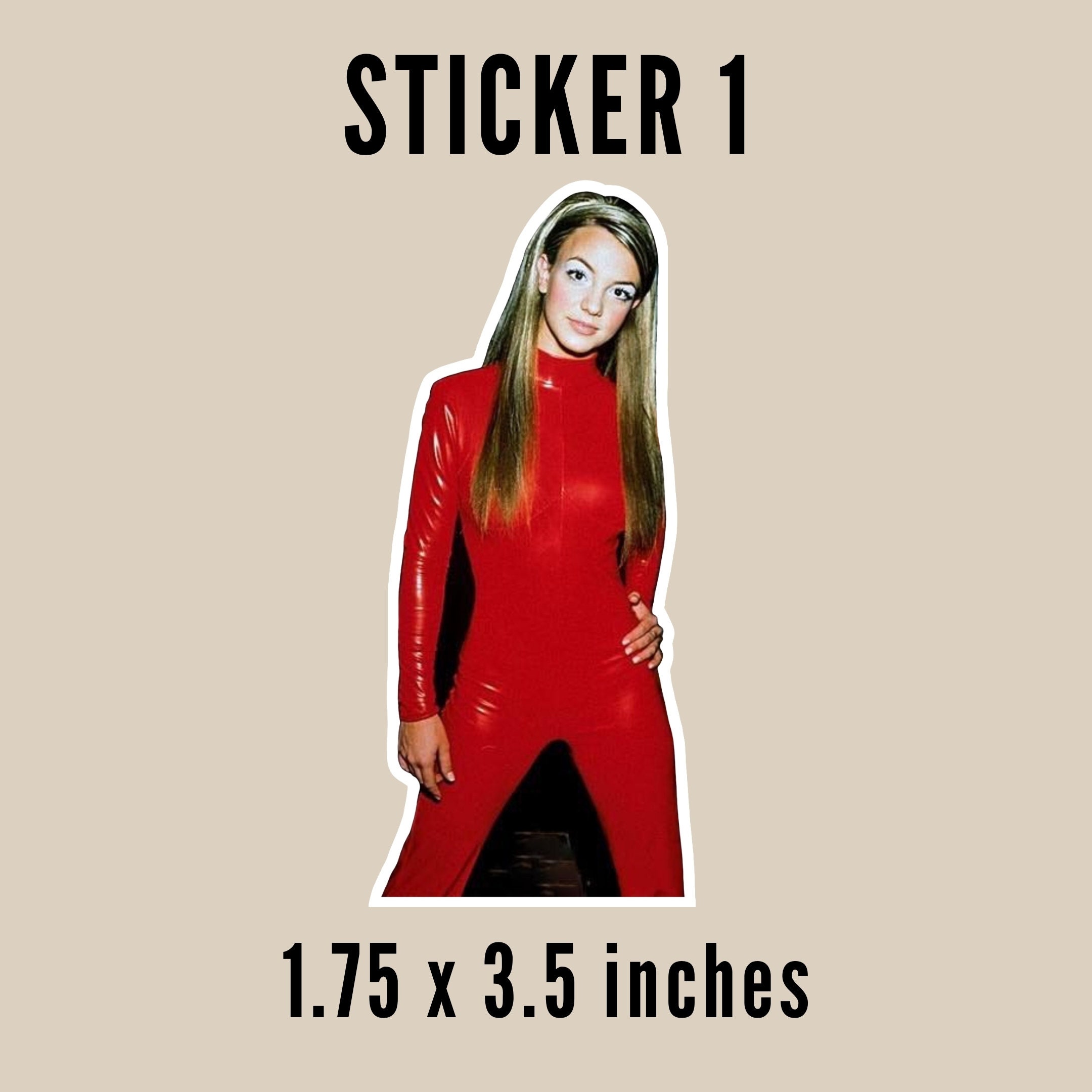 Britney Spears Stickers - Etsy