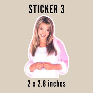Britney Spears Stickers - Etsy