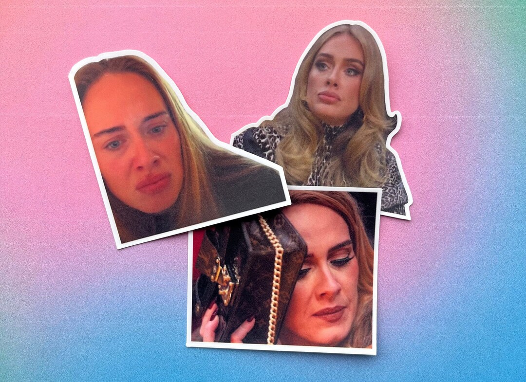 Adele Stickers - Etsy