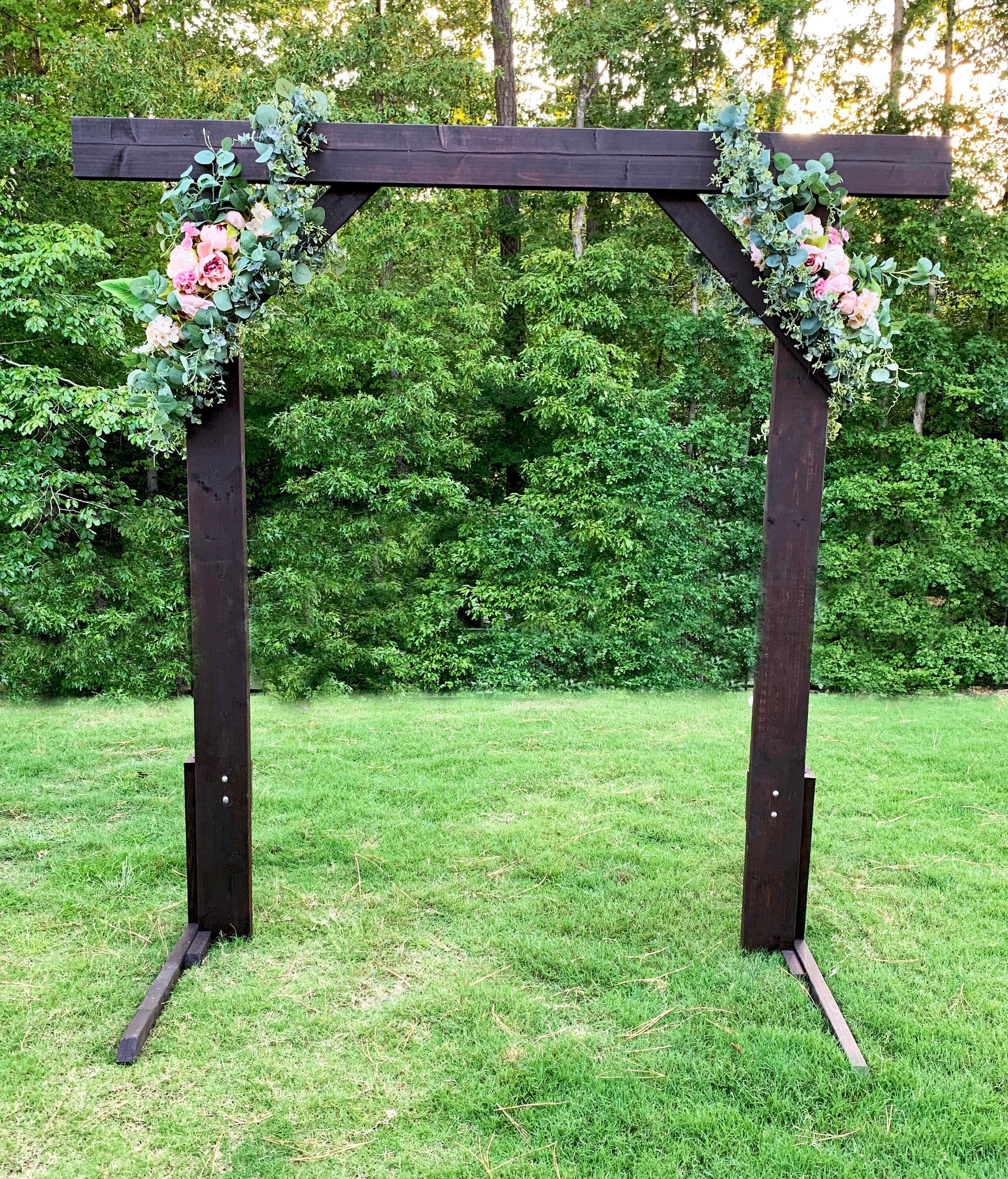 Diy Wood Wedding Arch