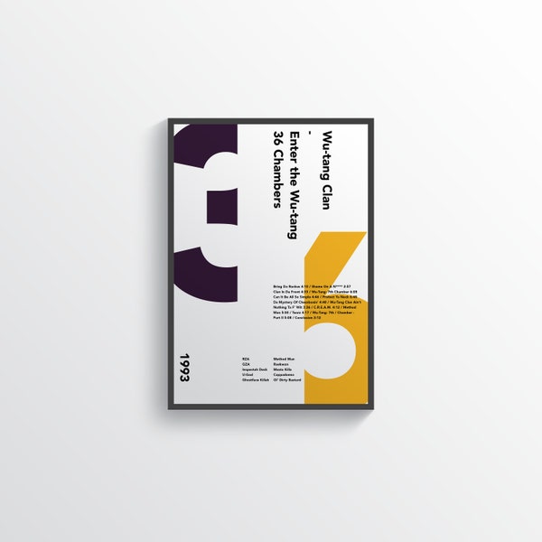 Wu Tang Clan Art - Etsy