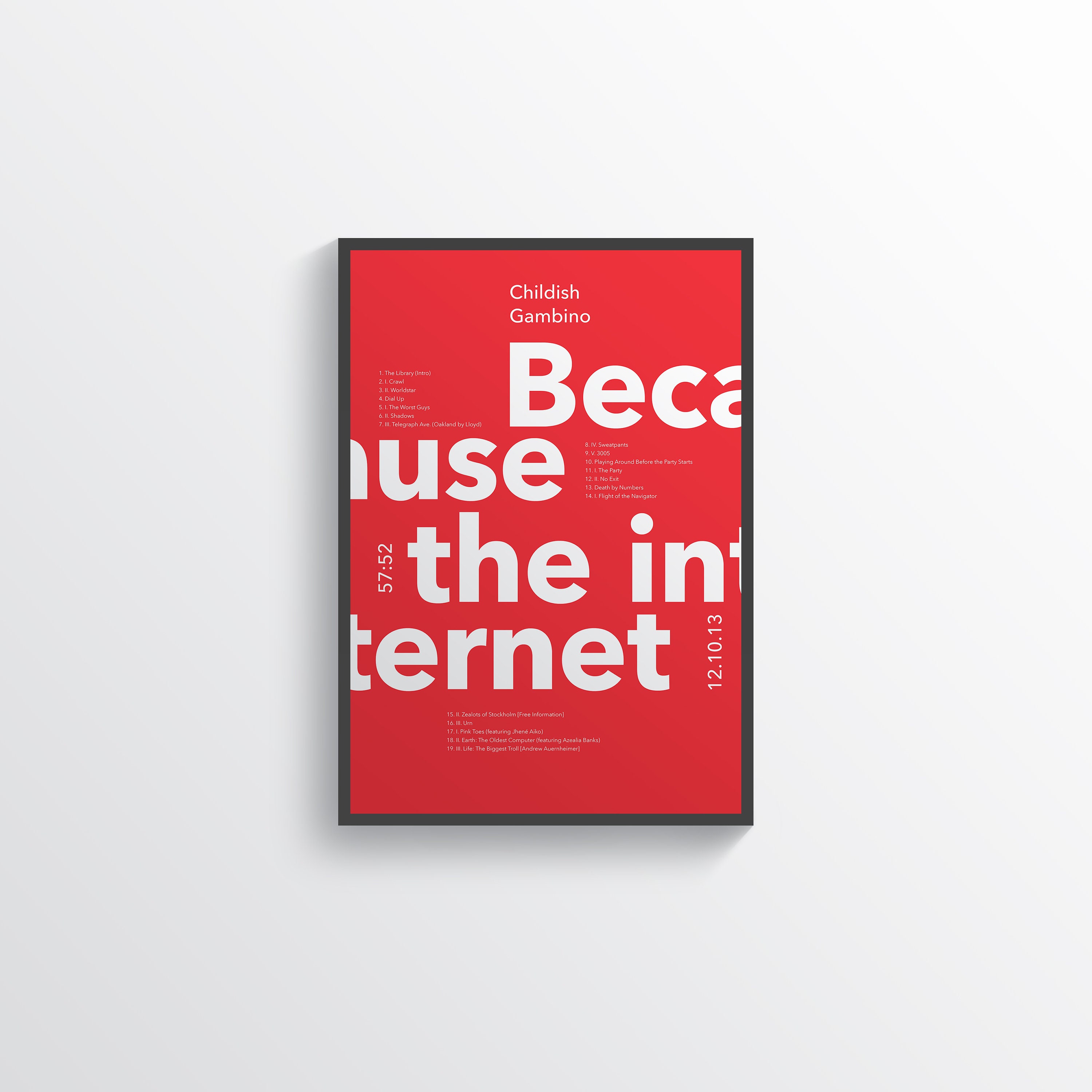 Music & Movie Posters Prints Art & Collectibles Childish Gambino ...