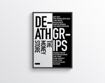 Death Grips the Money Store Album Poster - Etsy New Zealand