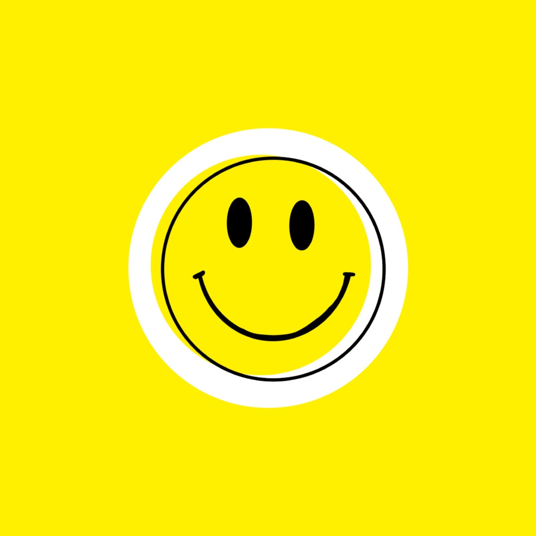 Smiley Face Sticker Alternative Smiley Extra Large Stickers Laptop ...