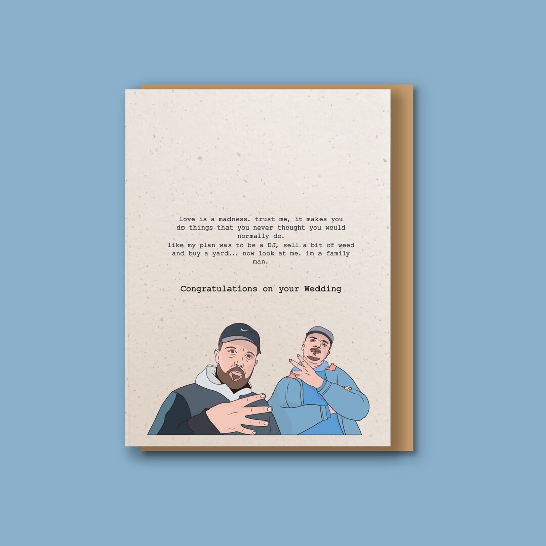People Just Do Nothing - PJDN Wedding Card- Alternative Wedding Cards ...