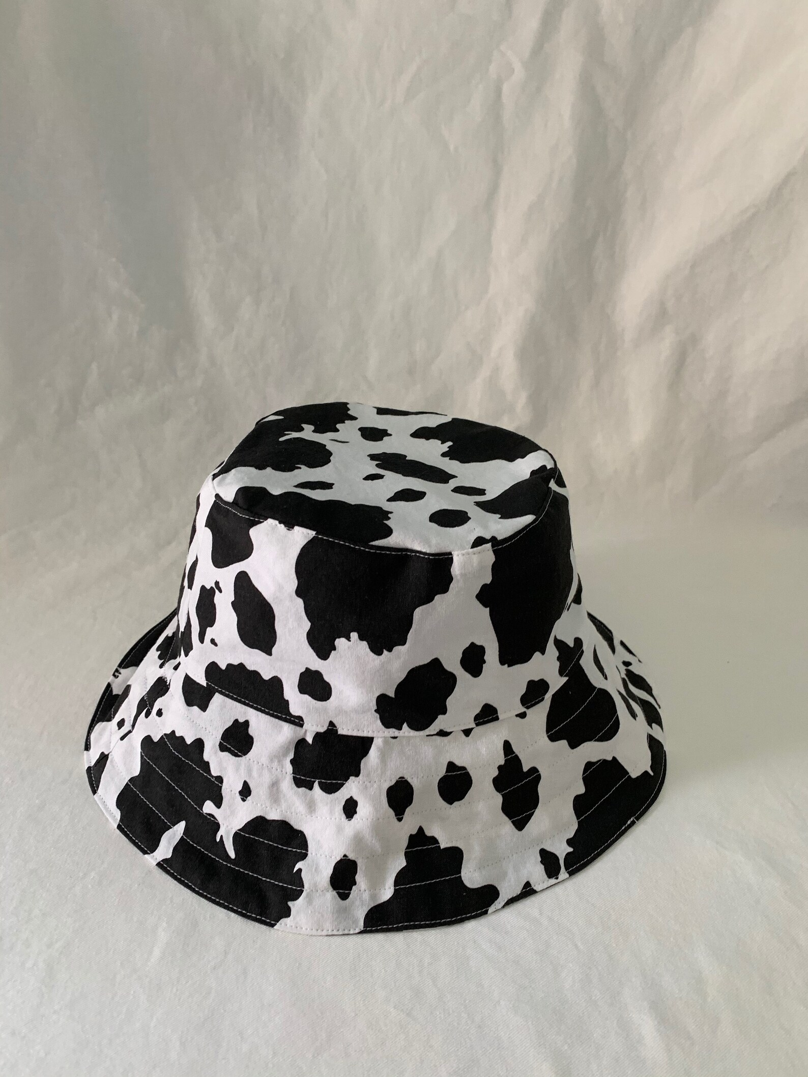 Cow Print Bucket Hat - Etsy