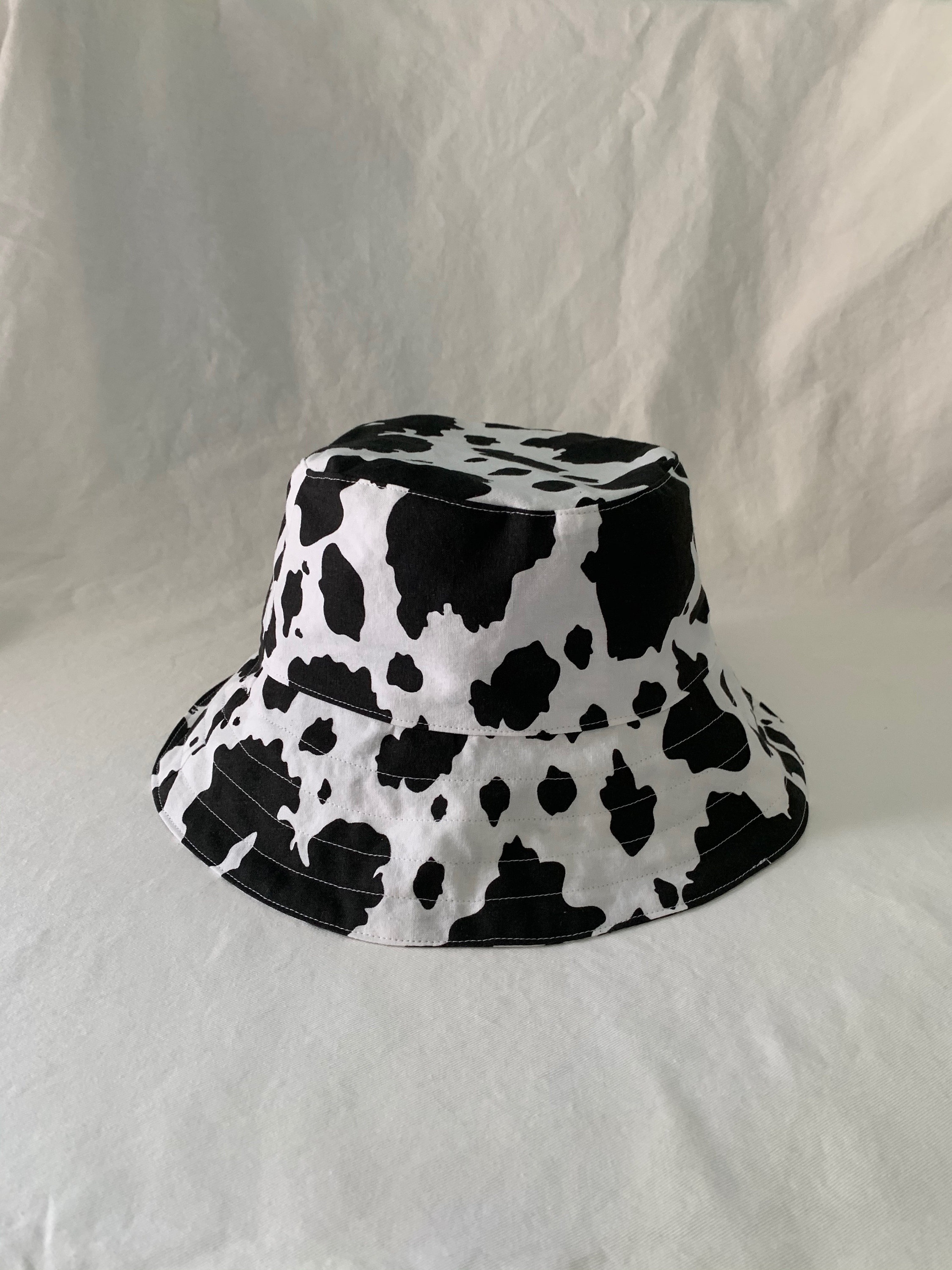Cow Print Bucket Hat - Etsy