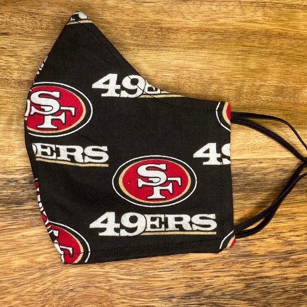 San Francisco 49ers Face Mask - Etsy