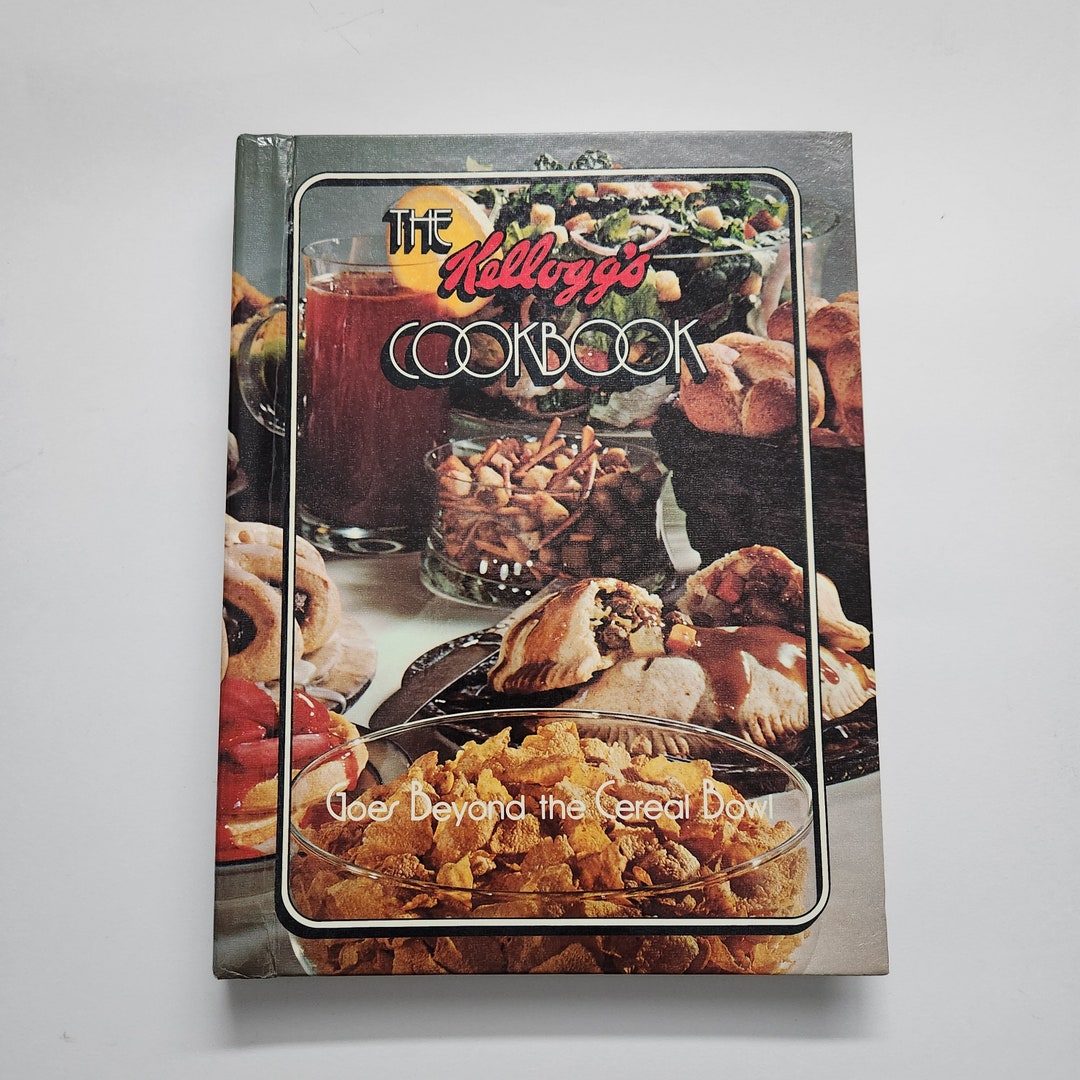 The Kelloggs Cookbook, Goes Beyond the Cereal Bowl, Vintage Cook Book - Etsy