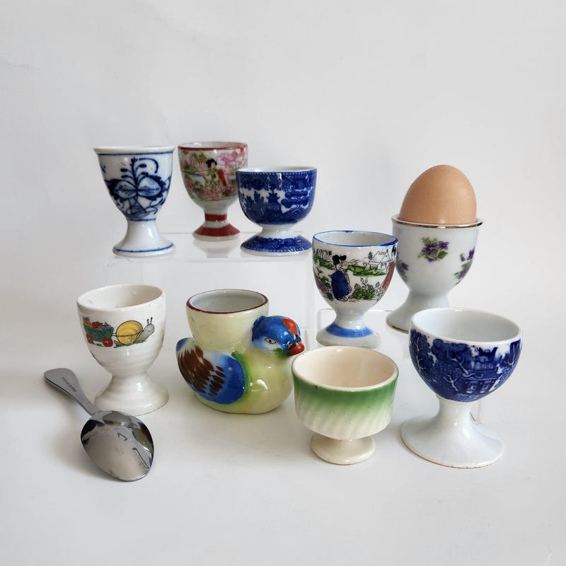 Antique Egg Cup - Etsy