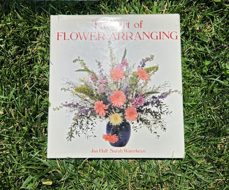 Vintage Flower Arranging Book: Illustrated Guide - 1990s Floral Art - Etsy
