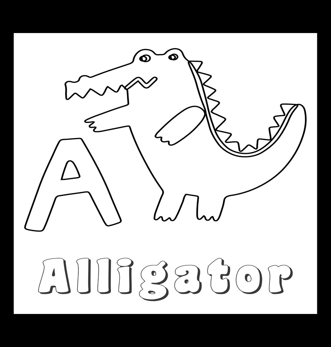 26 Alphabet Printable Colouring Worksheets UK Pre-school Worksheets ...