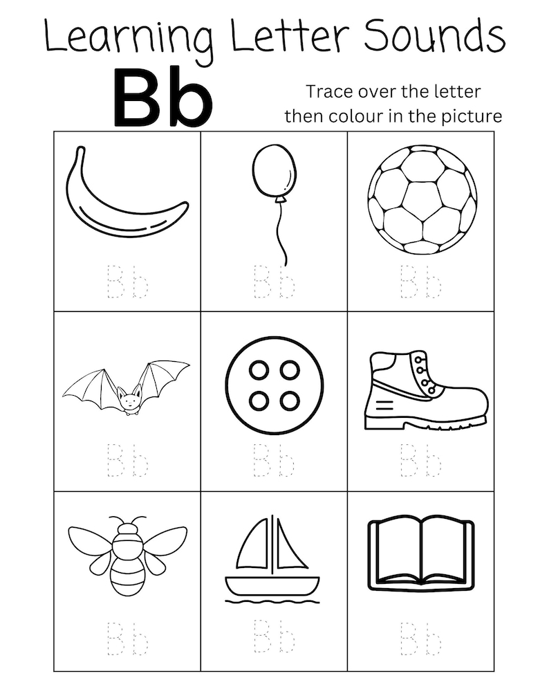 26 Alphabet Printable Letter Sounds Worksheets UK • Pre-school ...