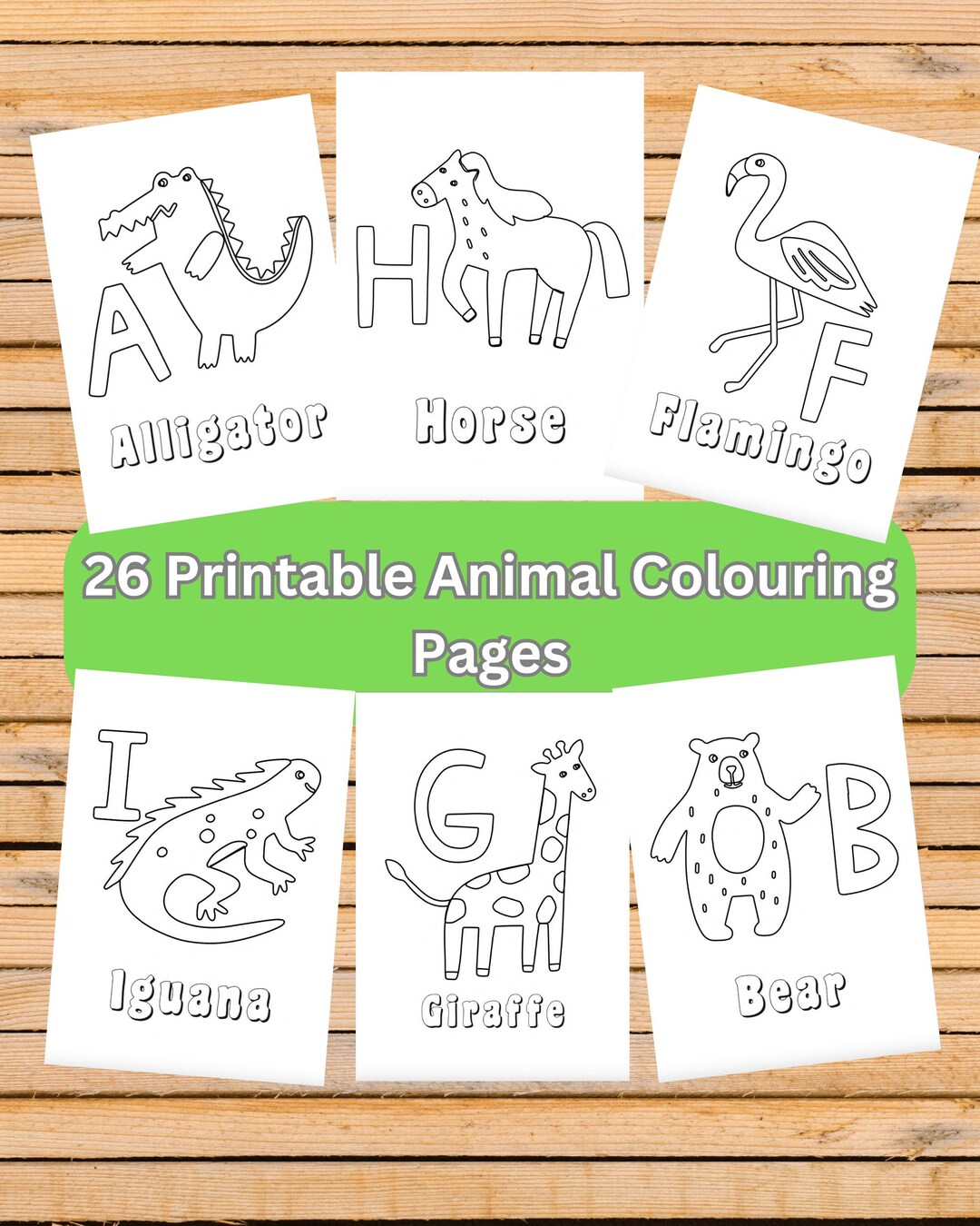 26 Alphabet Printable Colouring Worksheets UK • Pre-school Worksheets ...