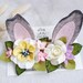 Bunny Ears Headband, Felt Flower Animal Ears Headband, Baby Floral ...