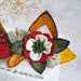 Fox Ears Flower Crown,felt Fox Ears, Woodland Fox Headband, Floral ...