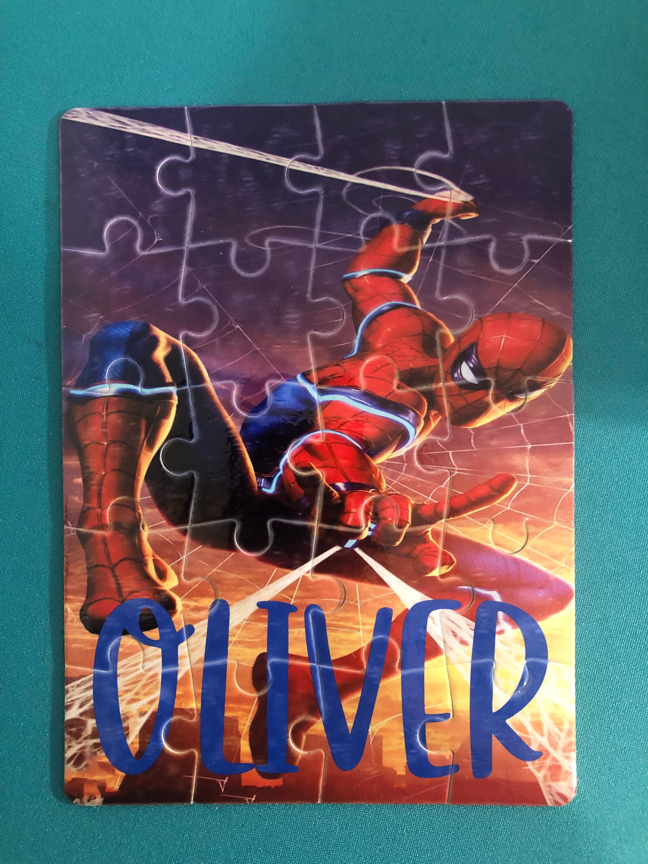 Spider-man Puzzle - Etsy
