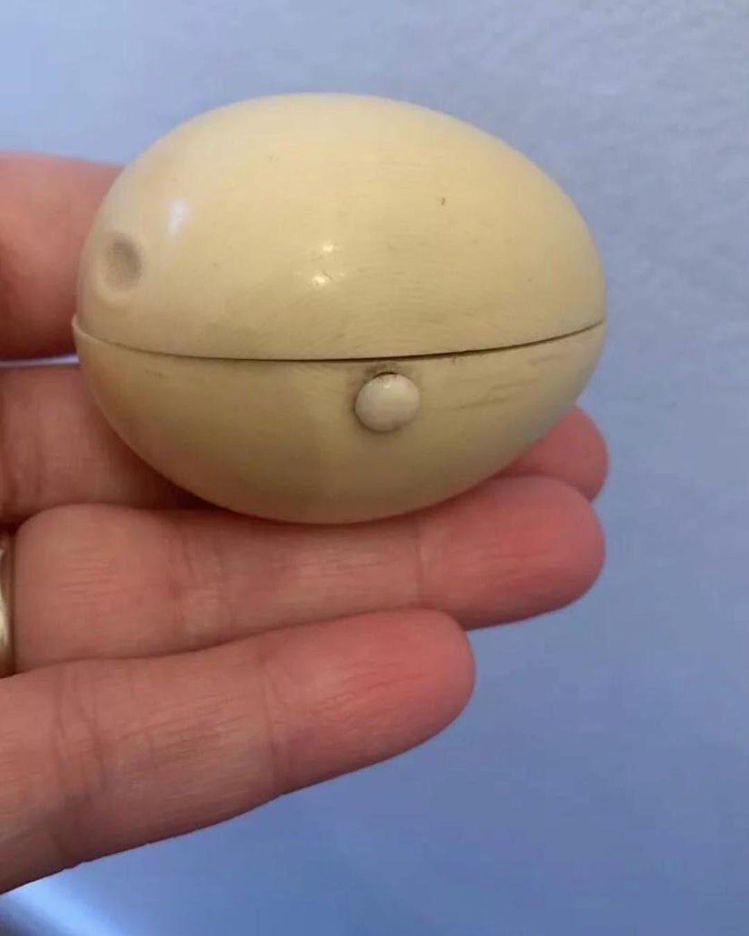 Antique Art Deco 1930s Bakelite Egg Shaped Ring Box Jewellery Case - Etsy