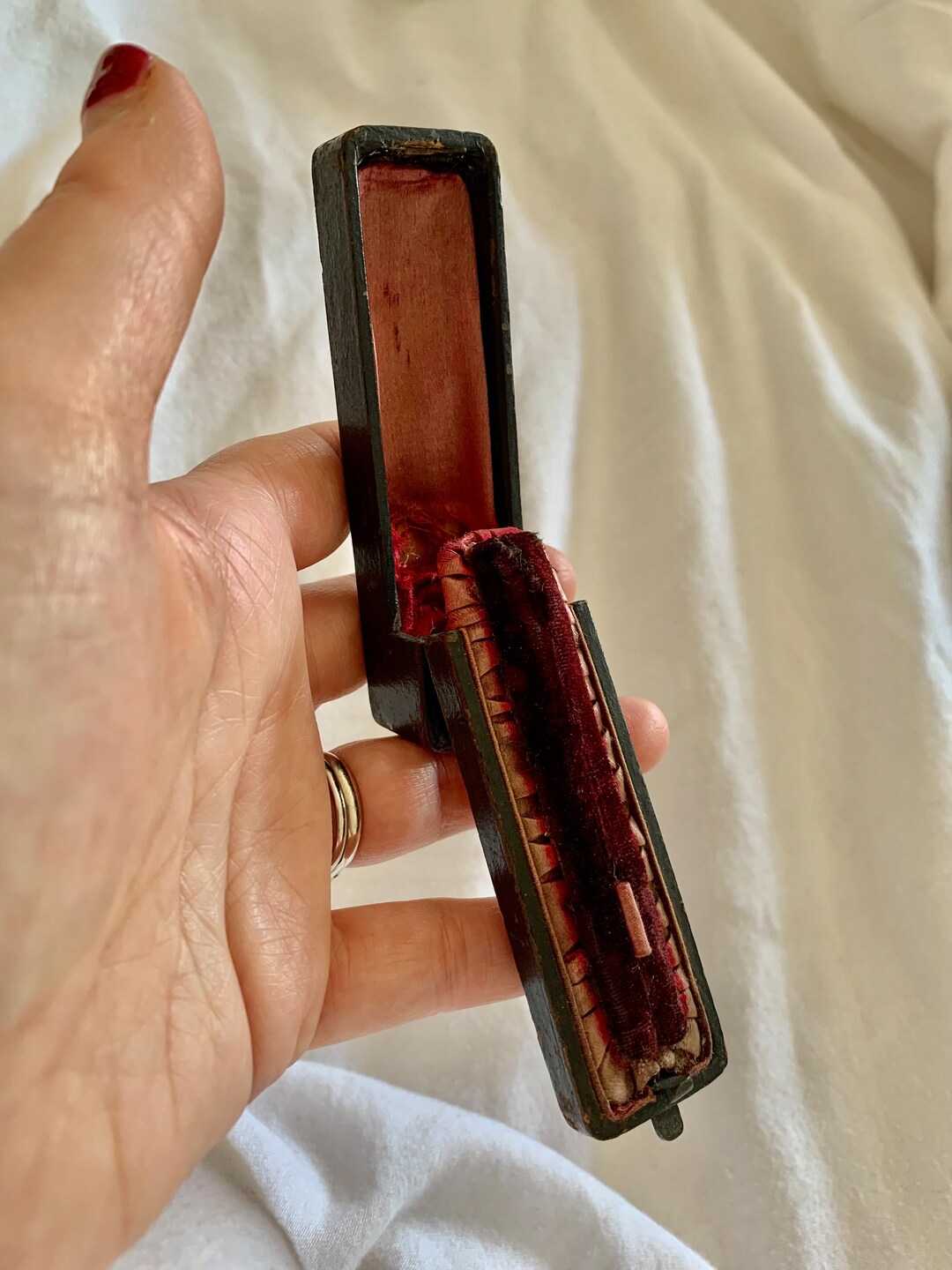 Antique Victorian 1880s Stick Pin/jewellery Box/holder/case - Etsy