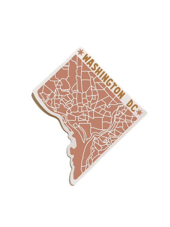 Washington DC Sticker 51st State Sticker District of - Etsy