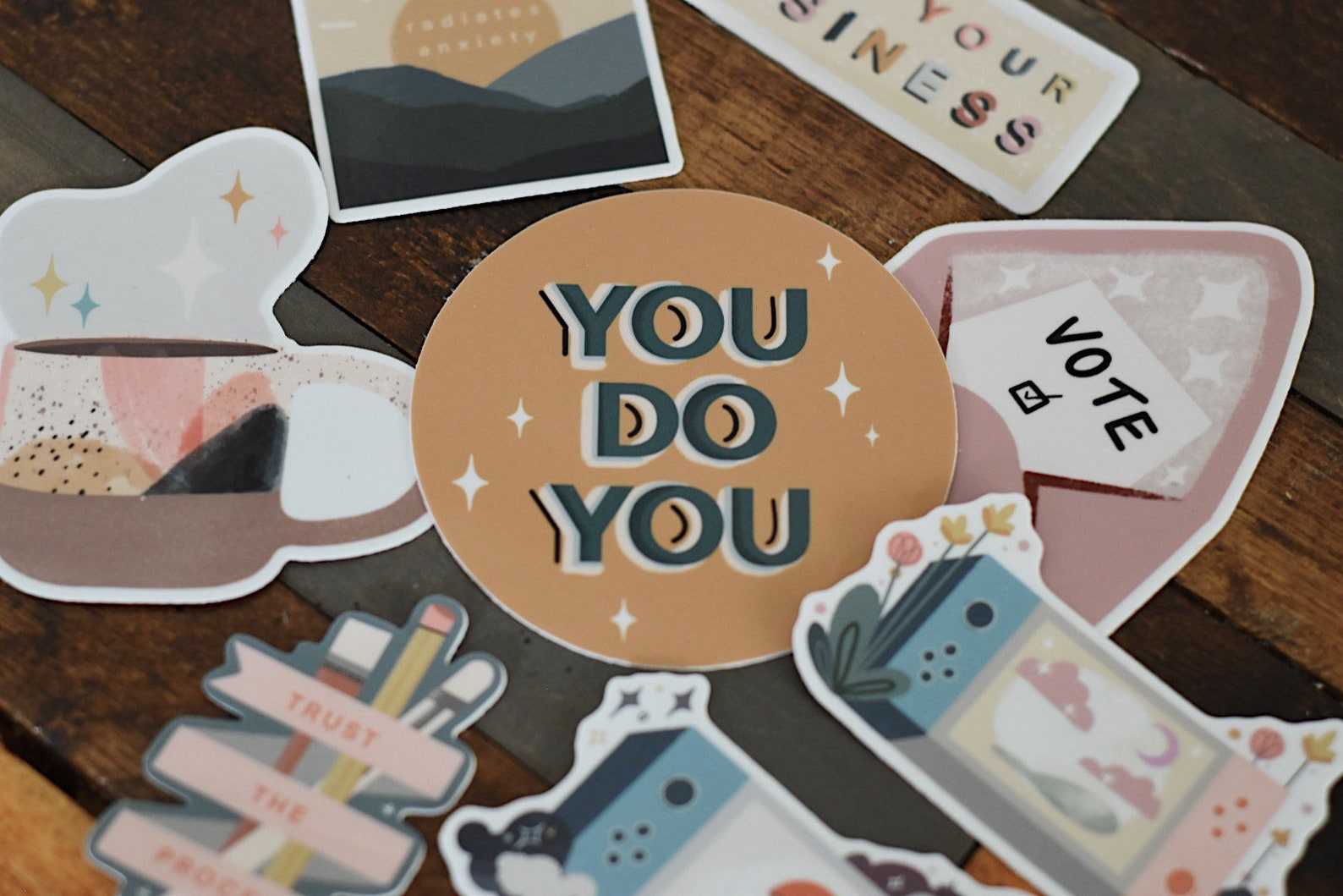 Aesthetic Sticker Bundle Pack Paquete De Pegatinas Estéticas | Etsy