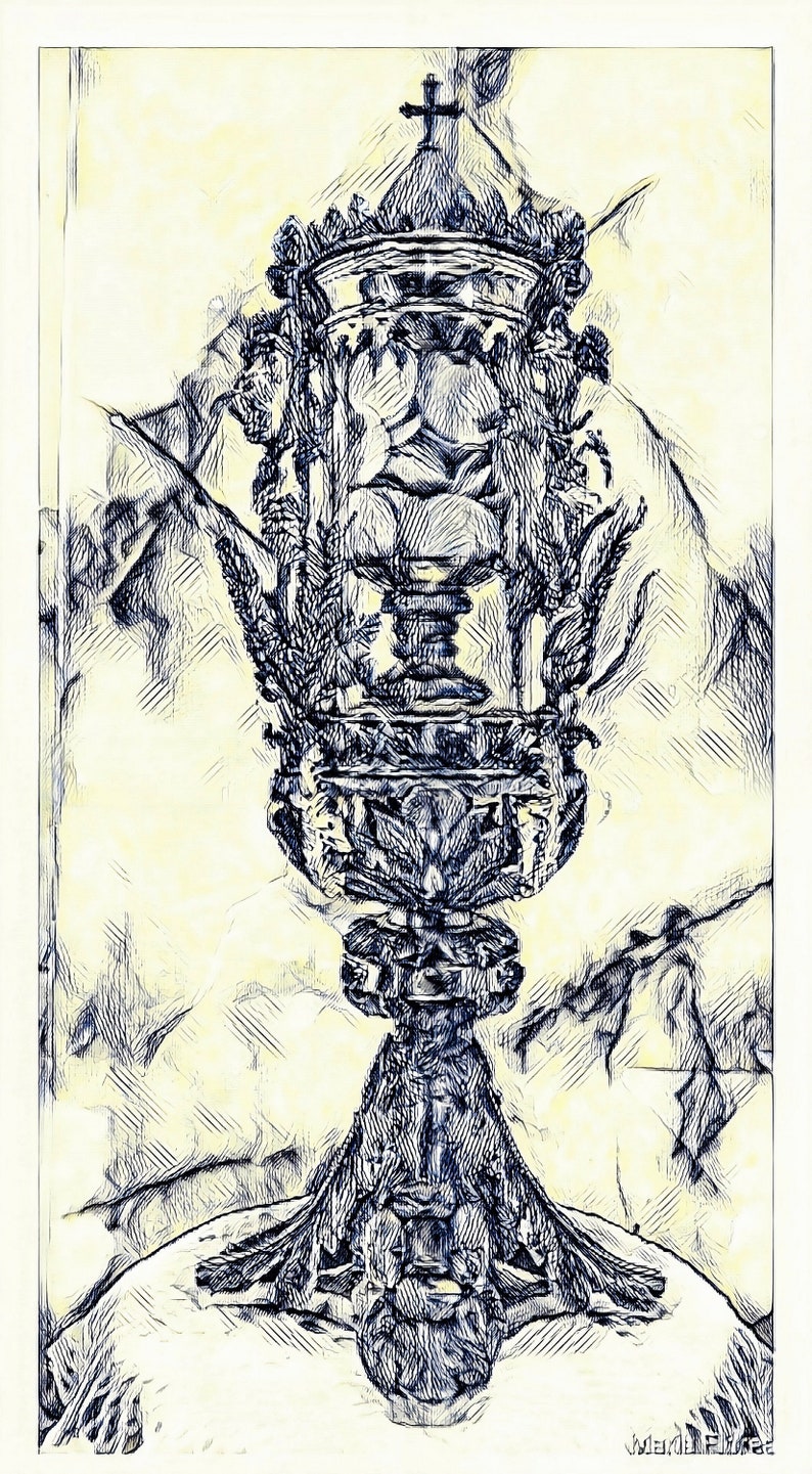 The Sacred Hosts of Siena Religious Art Catholic Printable - Etsy