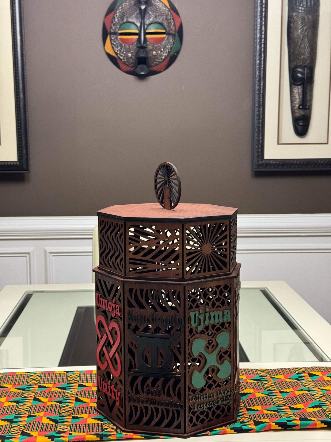 Kwanzaa Lantern | Celebrate the Principles of Kwanzaa - Etsy