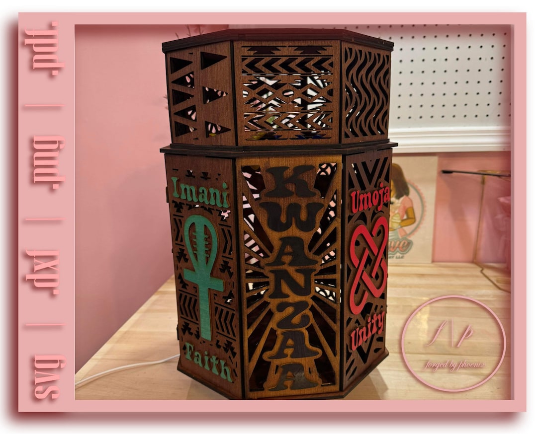 Kwanzaa Lantern Digital Cut File | Kwanzaa | Lantern - Etsy