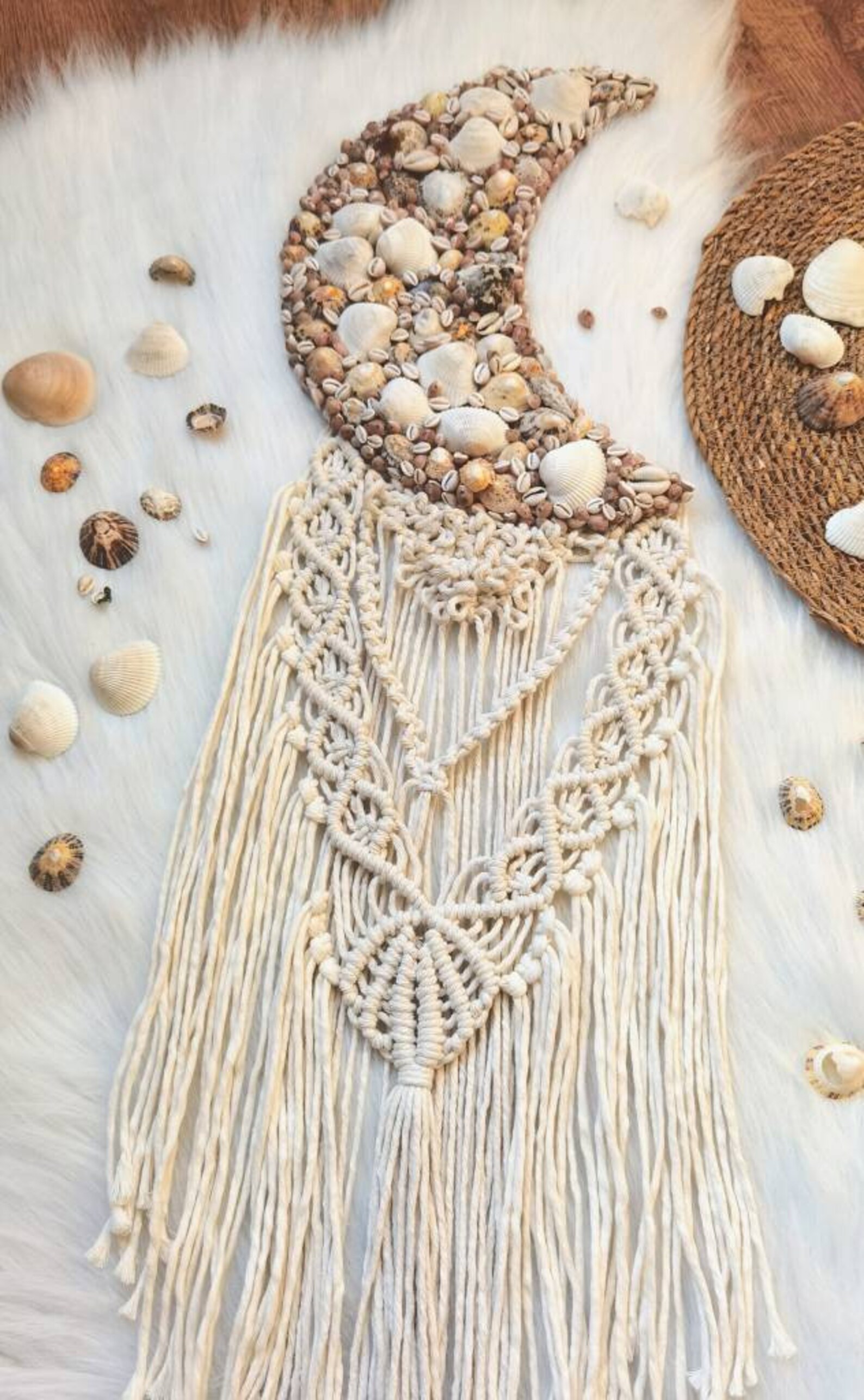 Star Macrame Sun Macrame Moon Macrame Nursery Decor Sun - Etsy