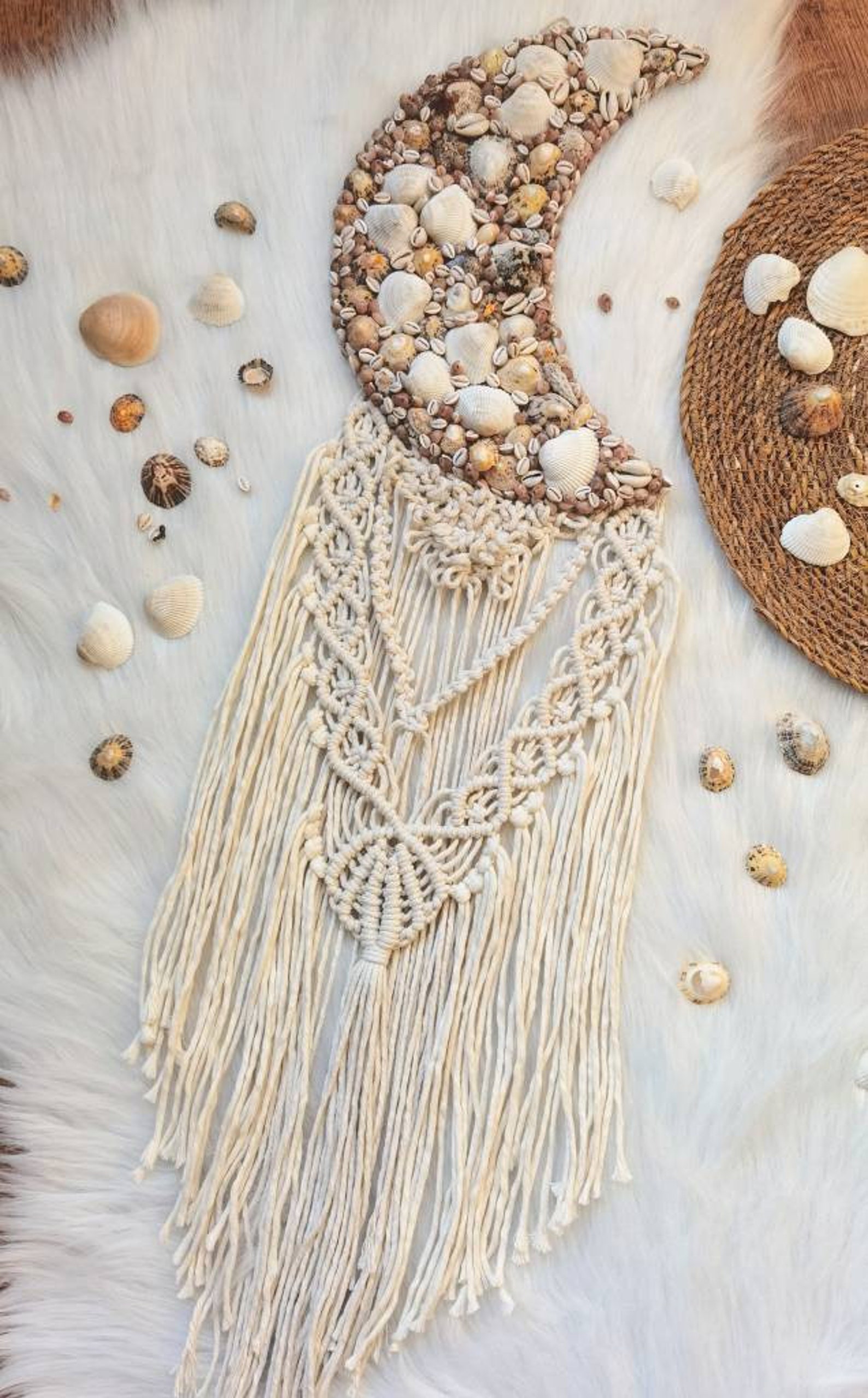 Star Macrame Sun Macrame Moon Macrame Nursery Decor Sun - Etsy