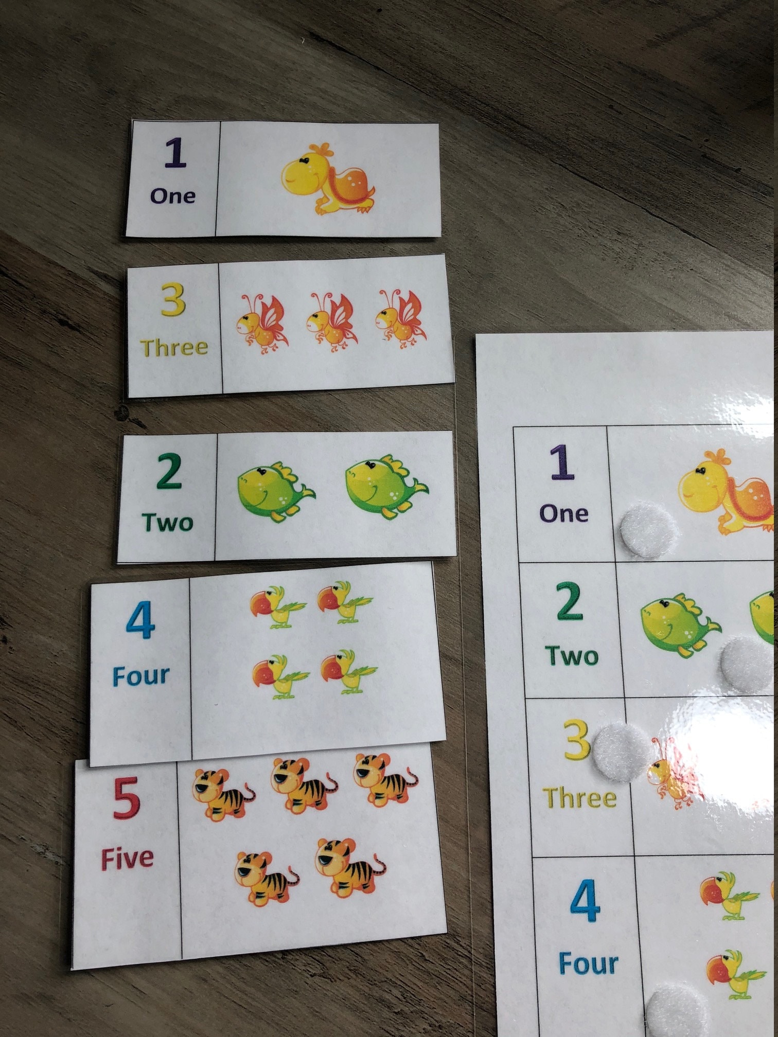 Printable PDF Download Numbers Cards 1 to 10 Home Education Busy ...