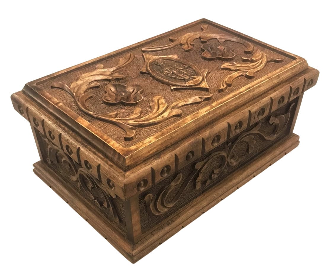 Virgin Mary Locking Jewelry Box. Christian Gift Box. Confirmation Gift ...
