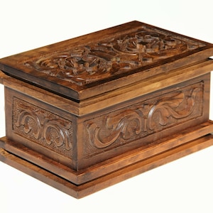 12 Step Puzzle Box | Hidden Key in a Secret Compartment | Desk Puzzle ...