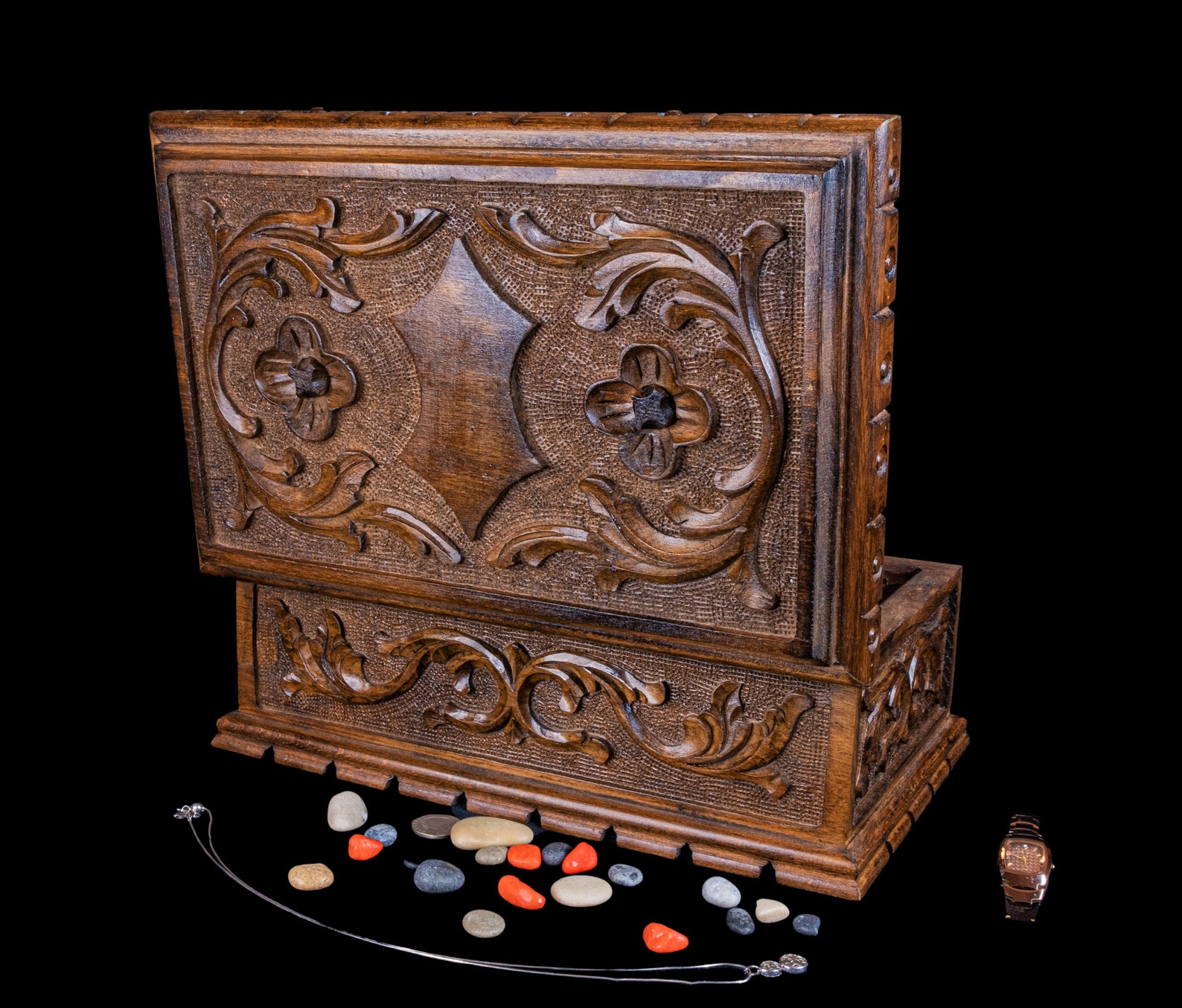 Extra Large Secret Box 8 Step Puzzle Box Treasure Box With - Etsy