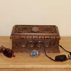 Personalized Jewelry Box With Custom Hand Carved Personalization. Big ...