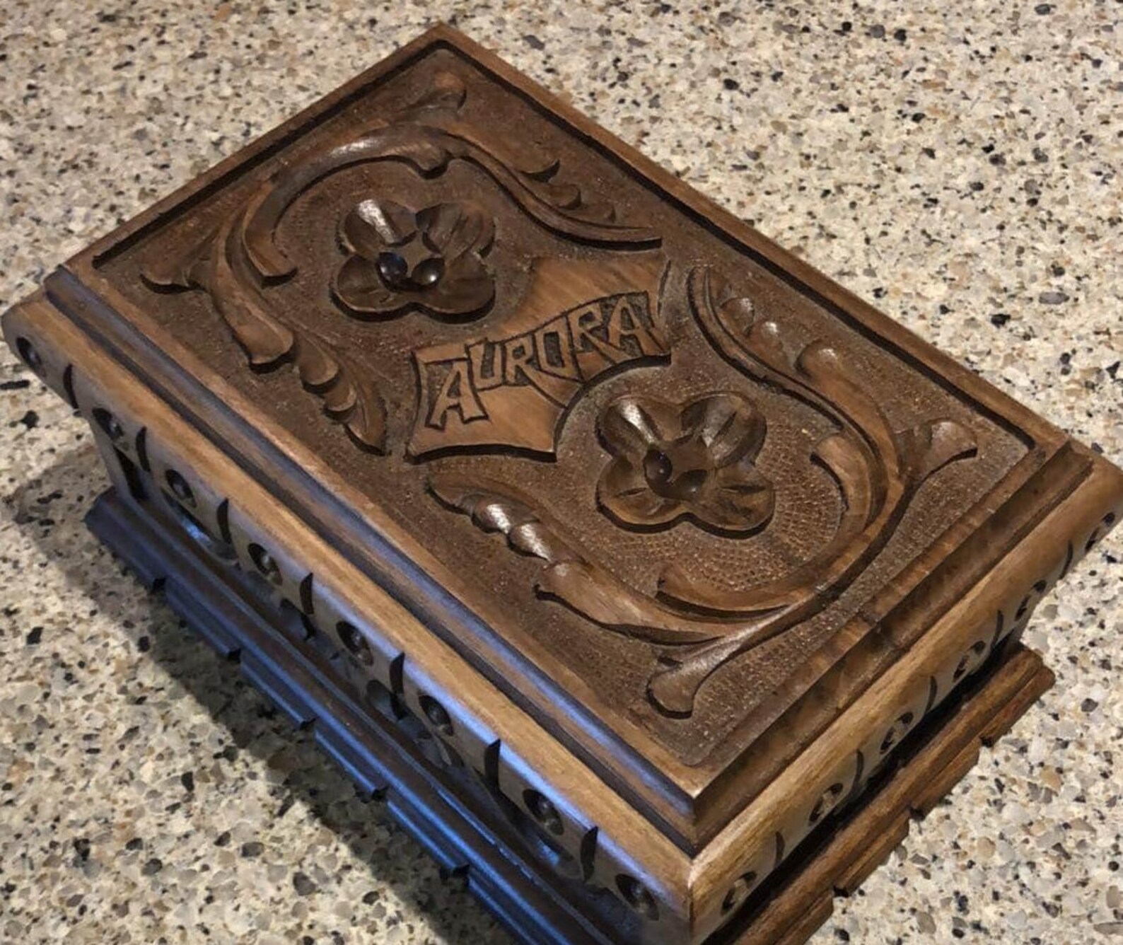 Extra large secret box 8 step puzzle box treasure box with | Etsy