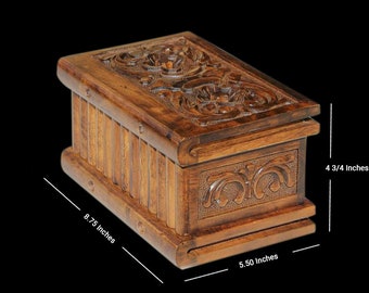 Wood Puzzle Lock Box - Etsy