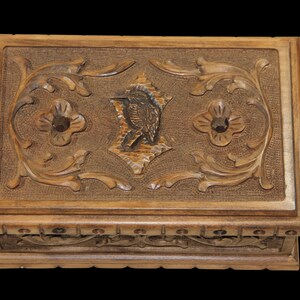 Extra Large Animal Puzzle Box Featuring Hand Carved Animal Options and ...