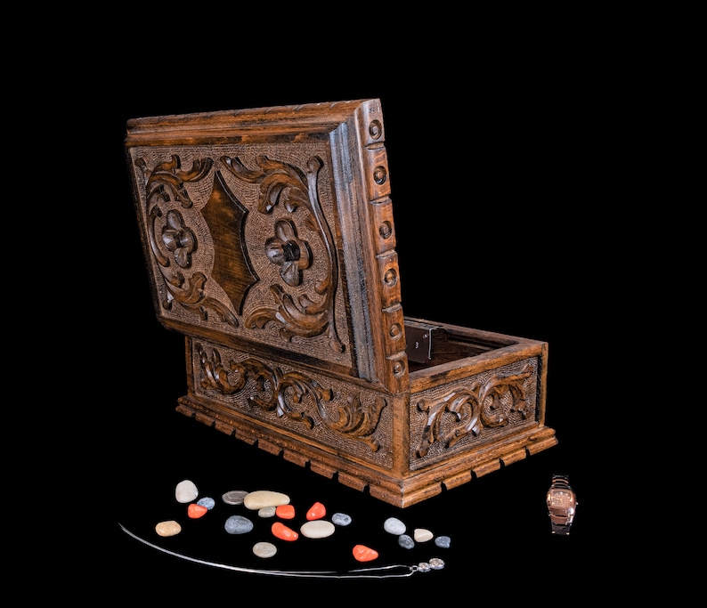 Extra Large Secret Box 8 Step Puzzle Box Treasure Box With - Etsy