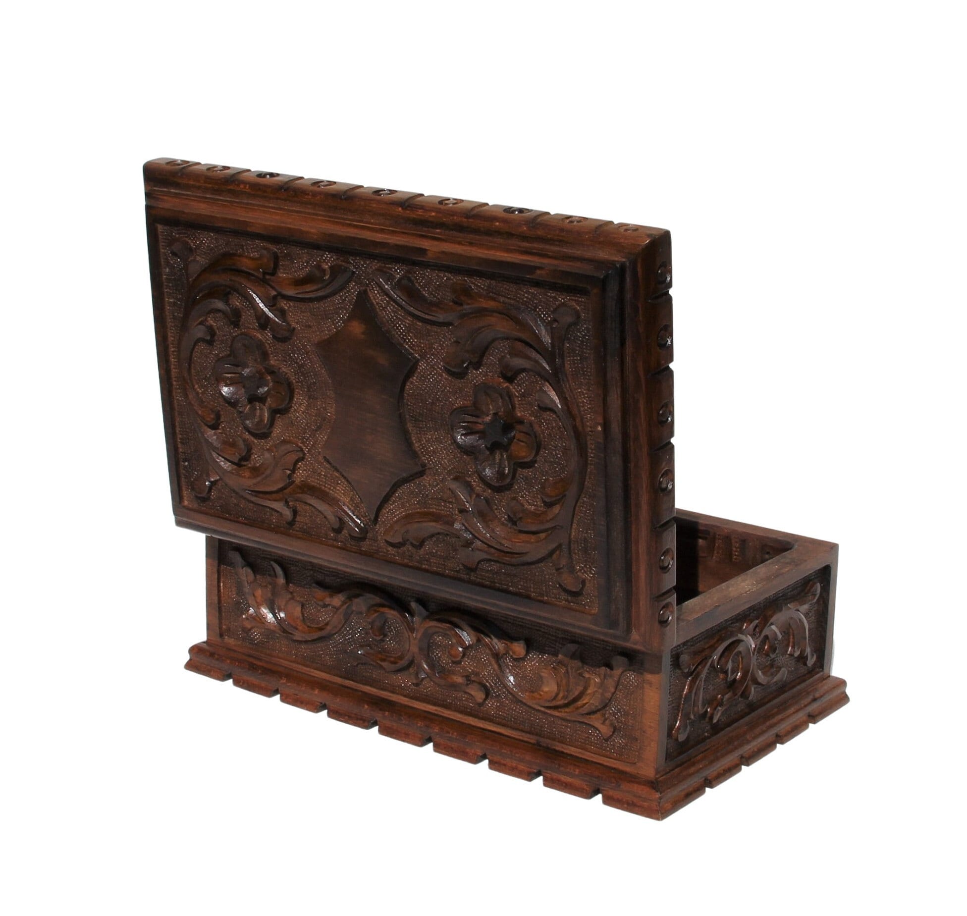 Personalized Jewelry Box With Custom Hand Carved Personalization. Big ...