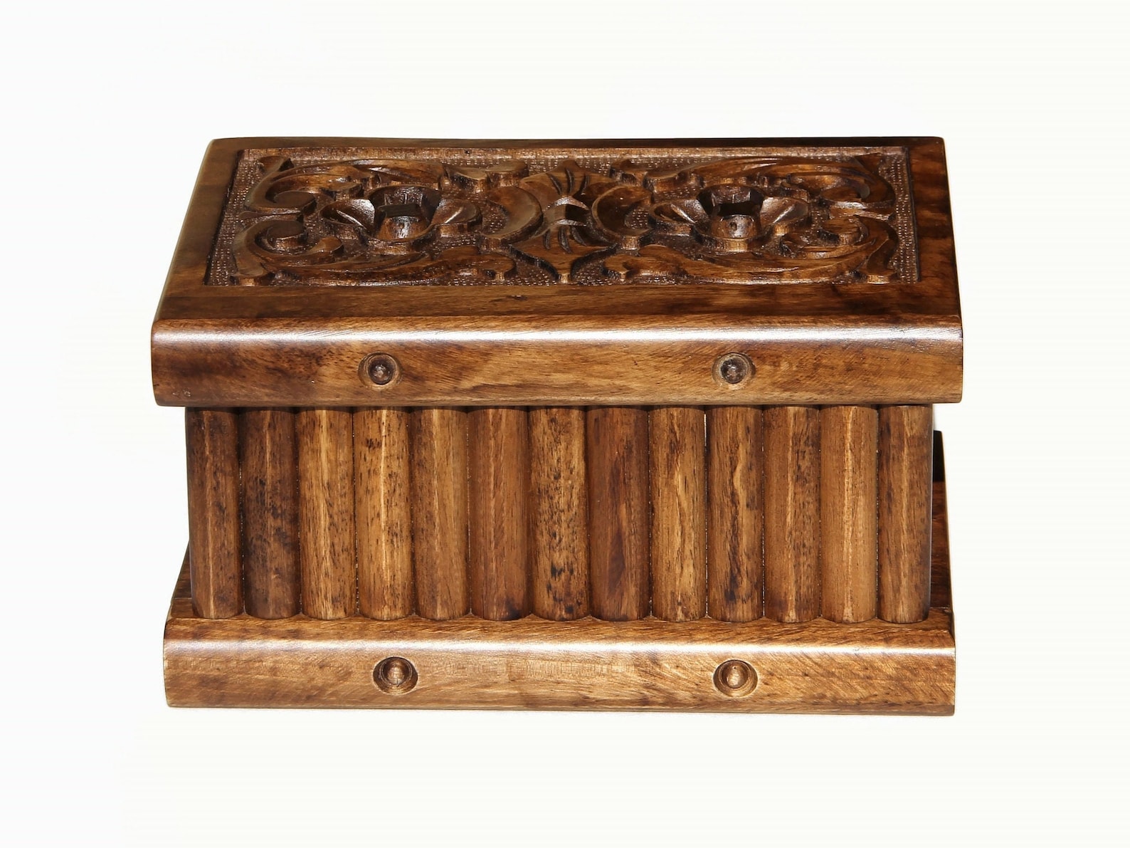 12 Step Puzzle Box | Hidden Key in a Secret Compartment | Desk Puzzle ...