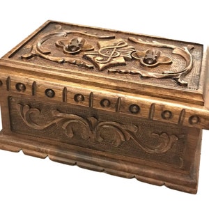 Treble Clef Music Note Secret Locking Jewelry Box With Hidden Lock and ...