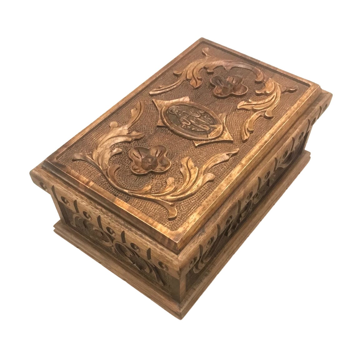 Virgin Mary Locking Jewelry Box. Christian Gift Box. Confirmation Gift ...