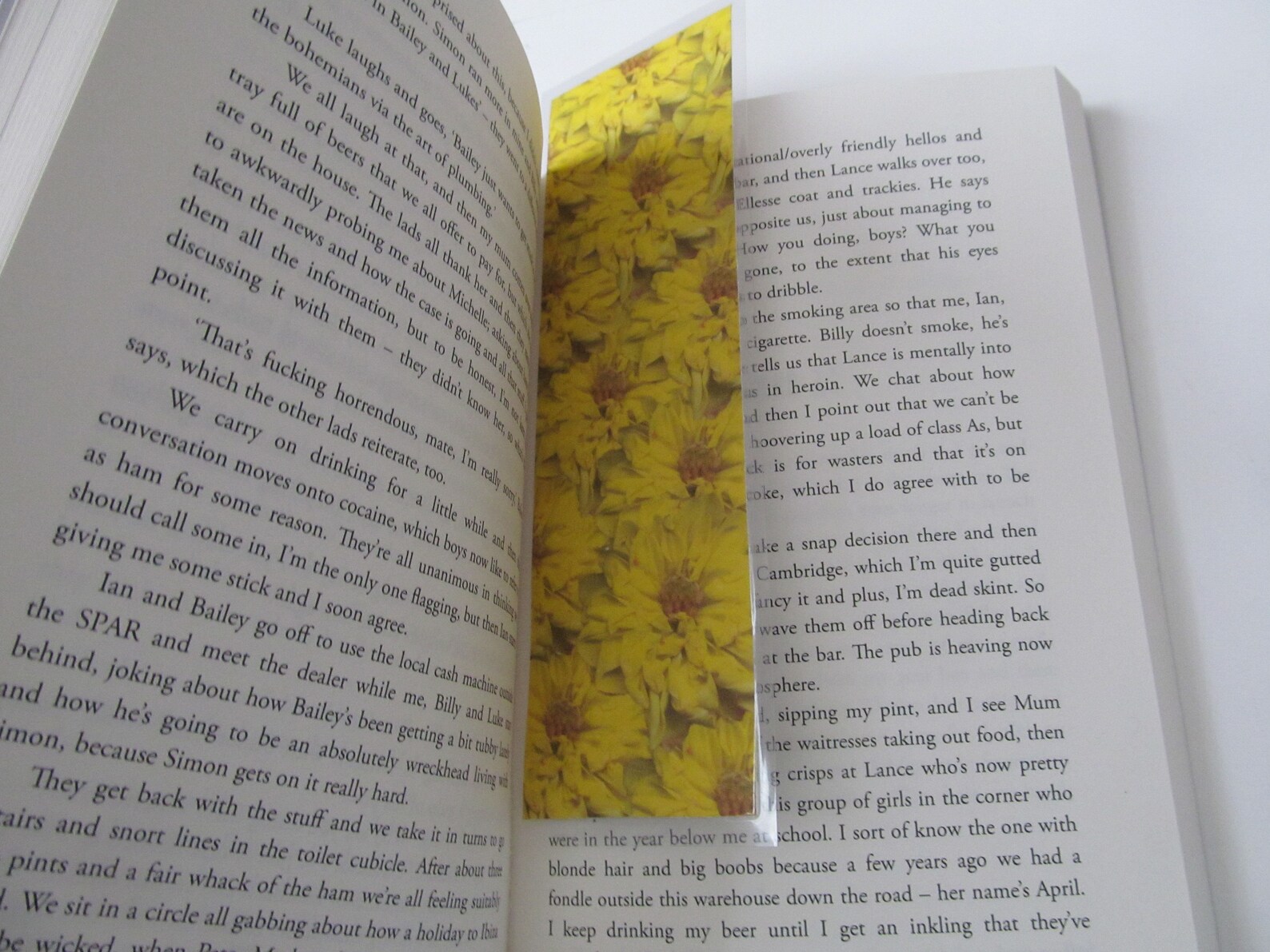 Real Bright Yellow Flower Handmade Laminated Custom Bookmark - Etsy