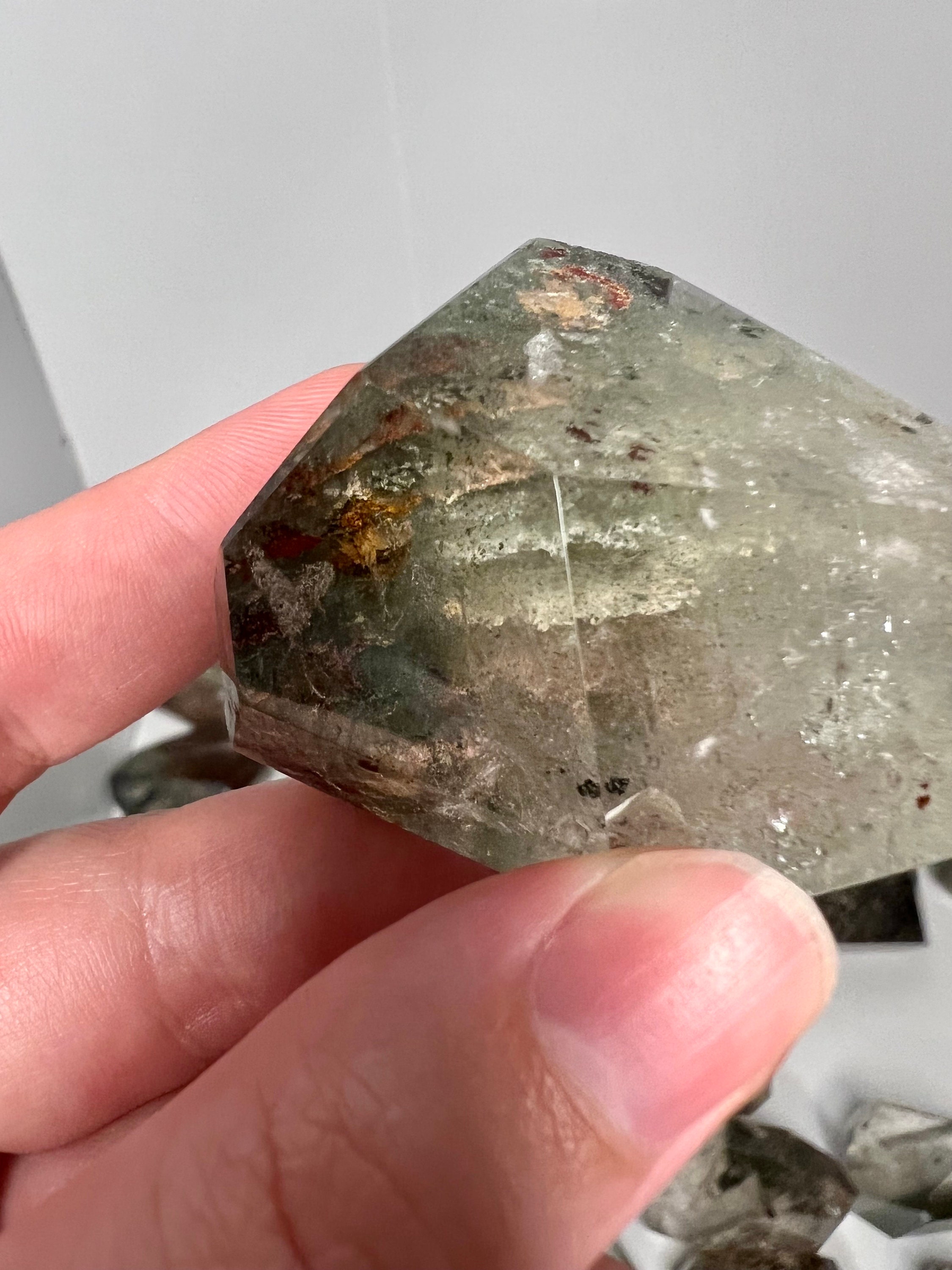 Garden Quartz/ Lodolite Freeforms SIZES IN DESCRIPTION - Etsy