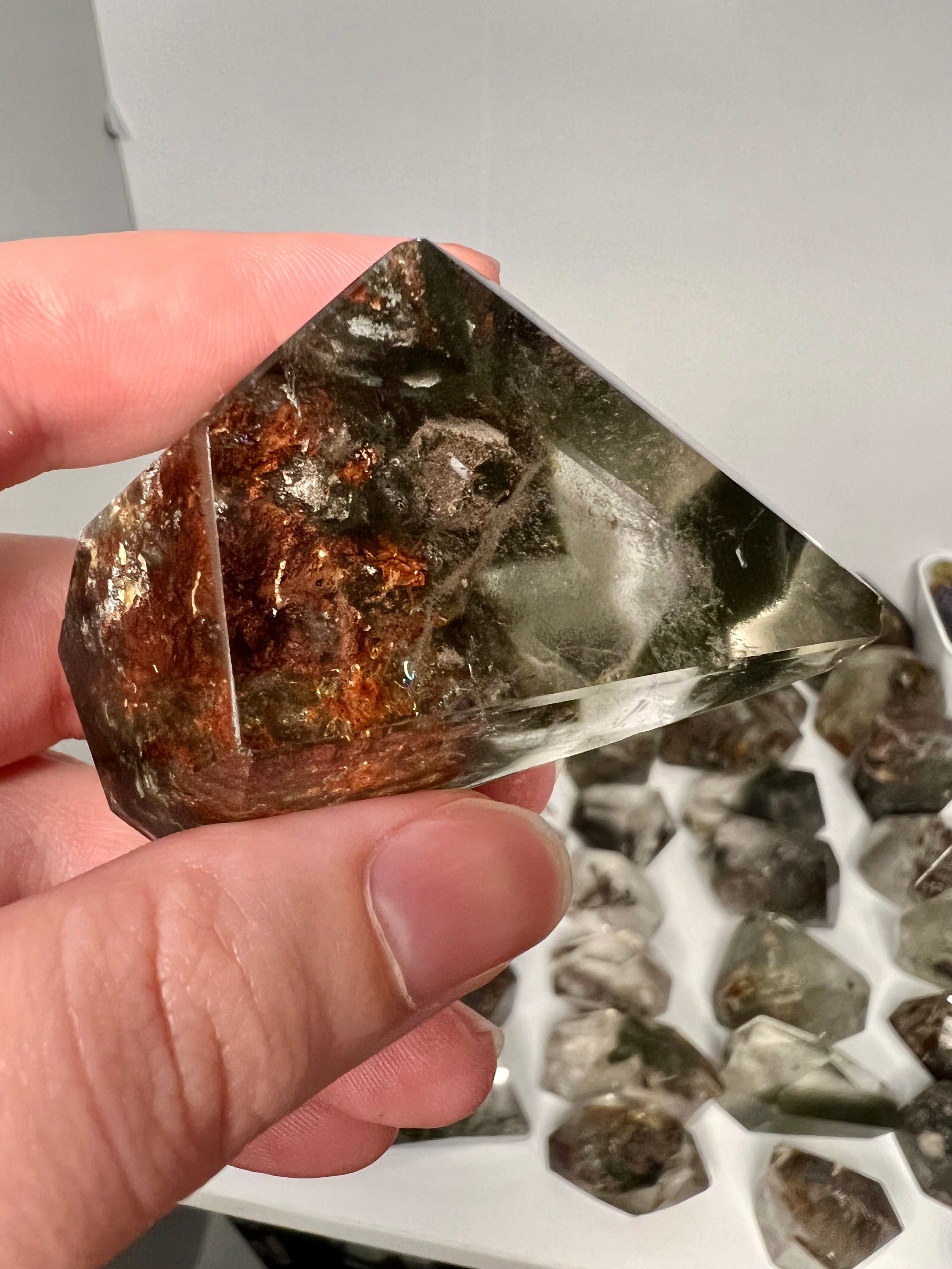 Garden Quartz/ Lodolite Freeforms SIZES IN DESCRIPTION - Etsy