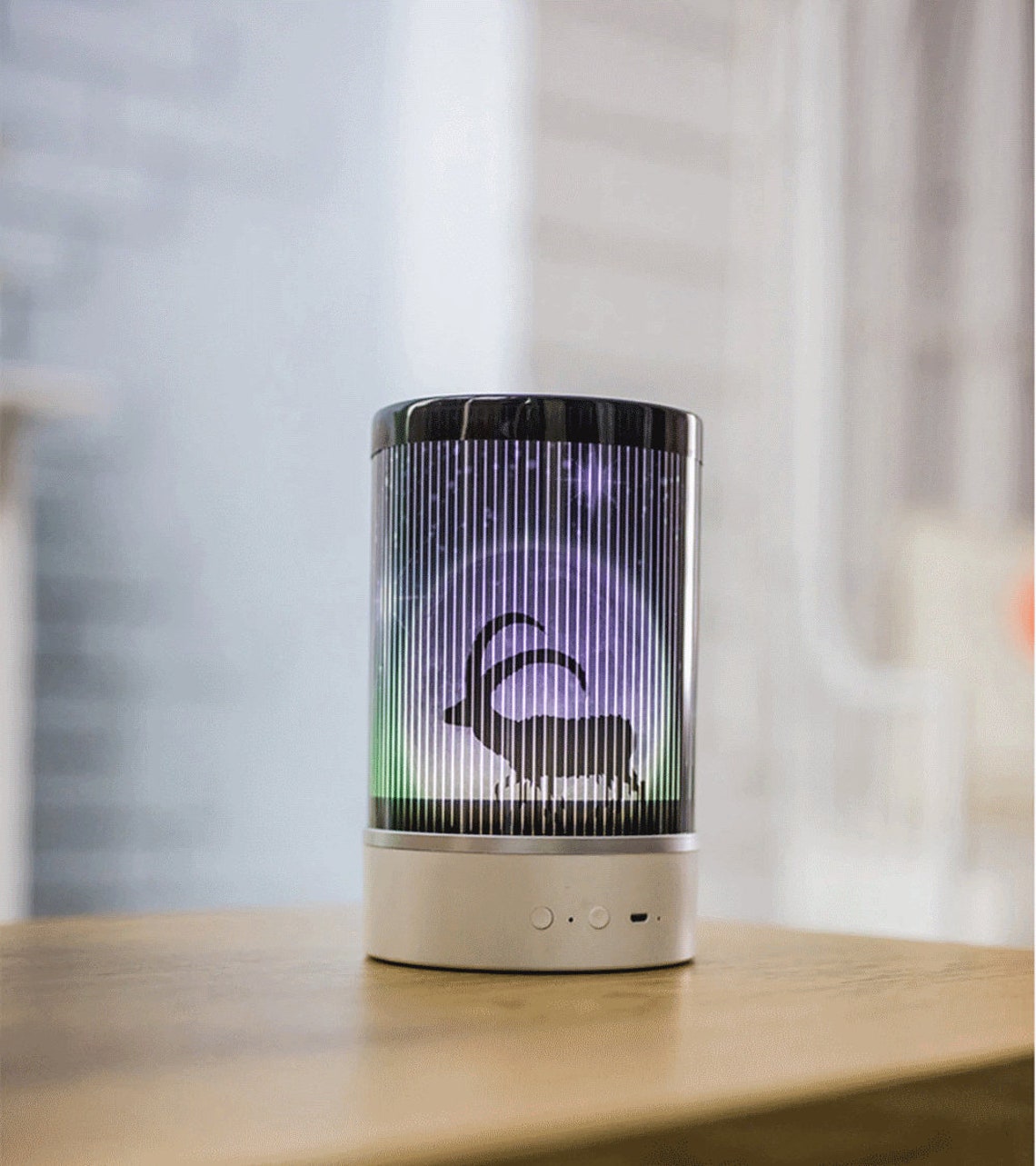 Cute Animated Moving Lamp Moving Paper Light Lamp For | Etsy