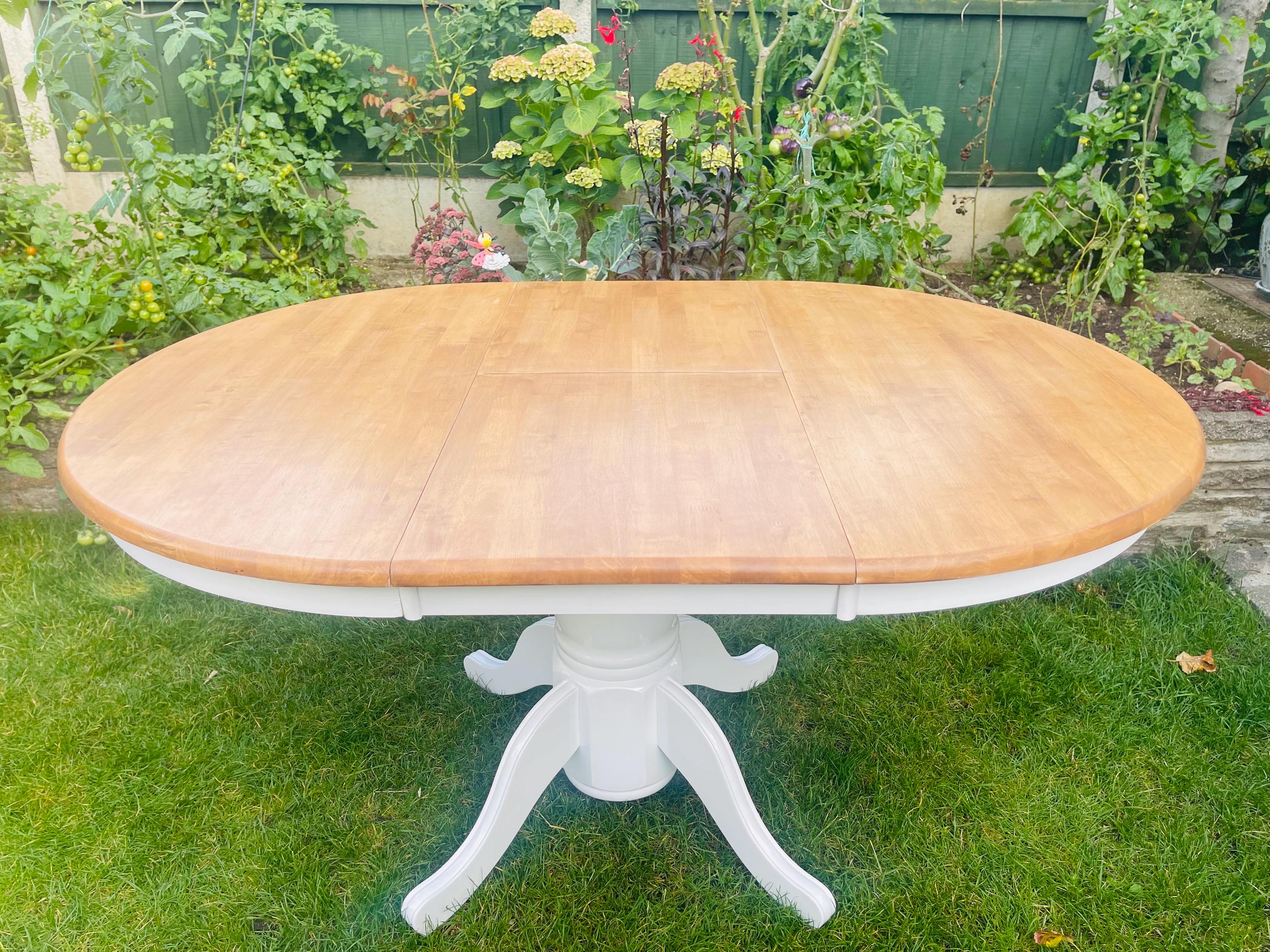 Round Dining Extended Table - Etsy