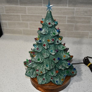 Vintage Nowell Ceramic Christmas Tree - Etsy